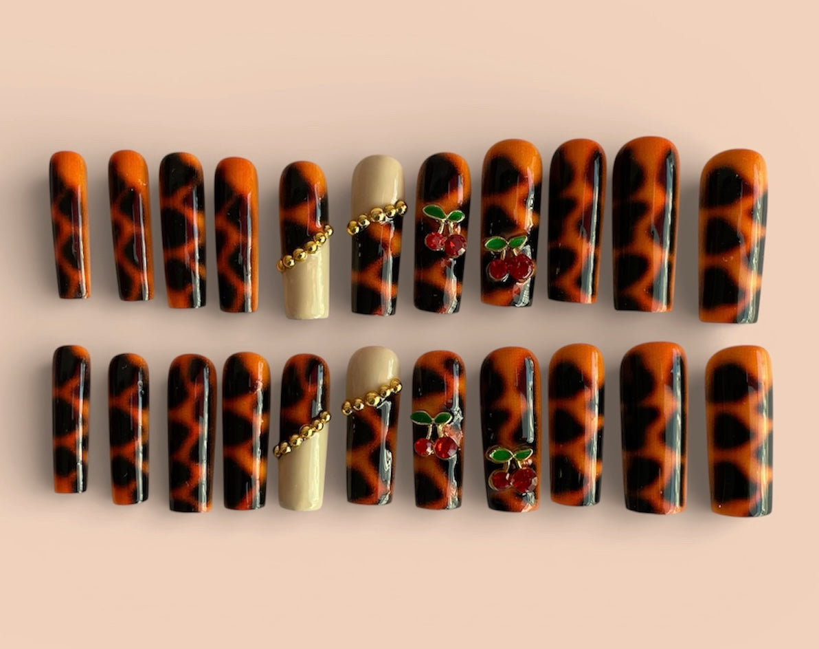 Tortoise Shell🤎 – La Más Beautiful Nails